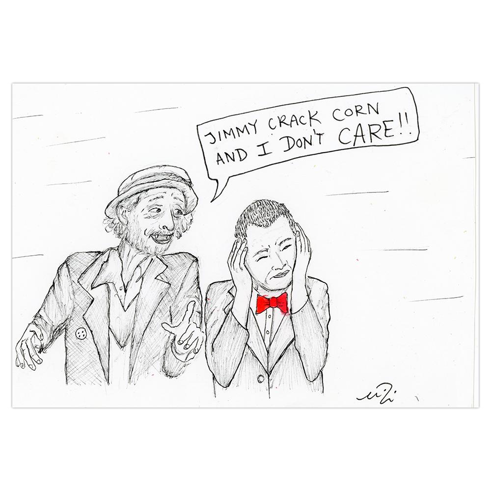 Pee Wee (Jimmy Crack Corn) Art Print – Melissa Villasenor